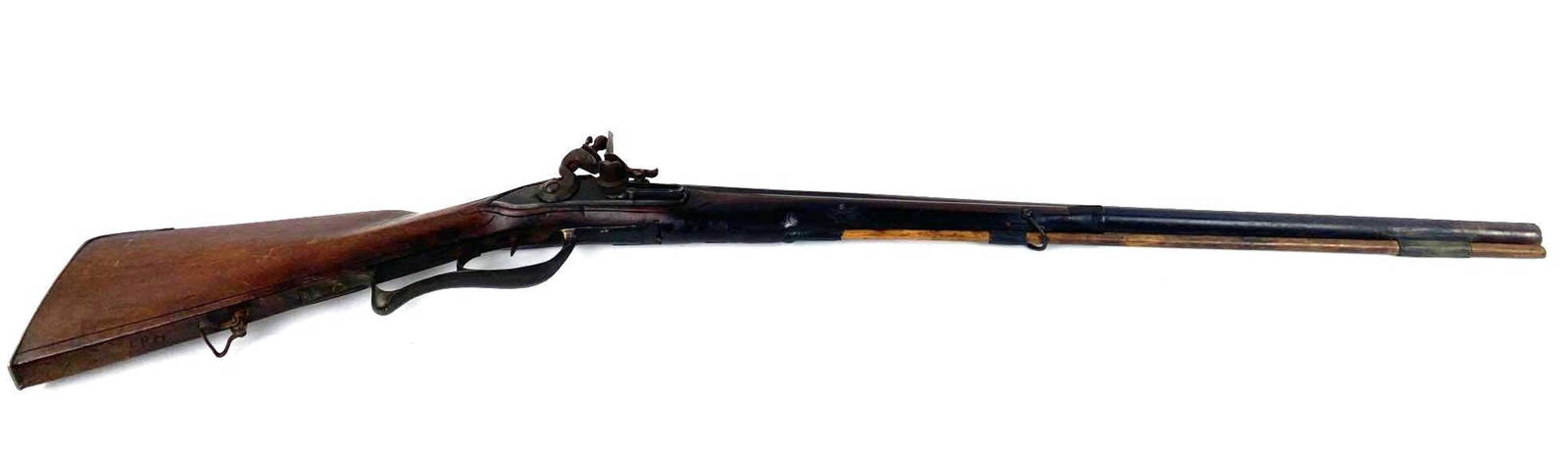 Untouched Flintlock Fusil - Carving, Walnut Stock Auction