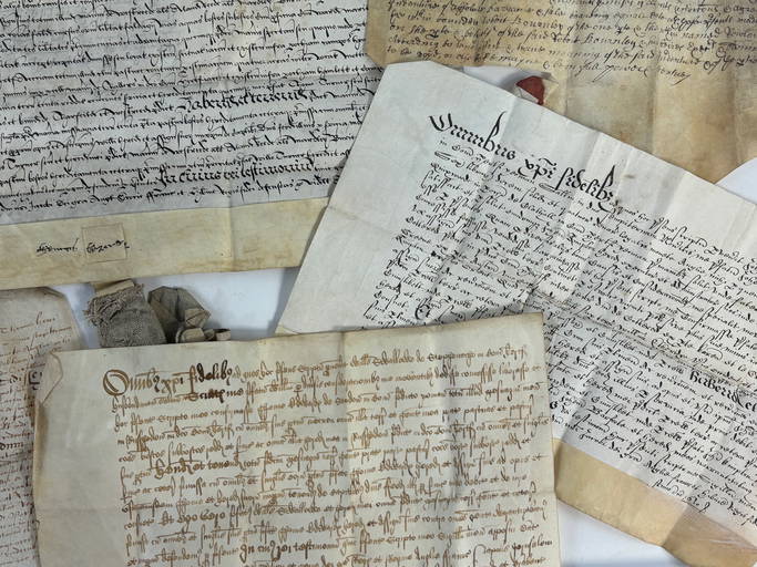 Collection Of 8 17th Century Latin Documents