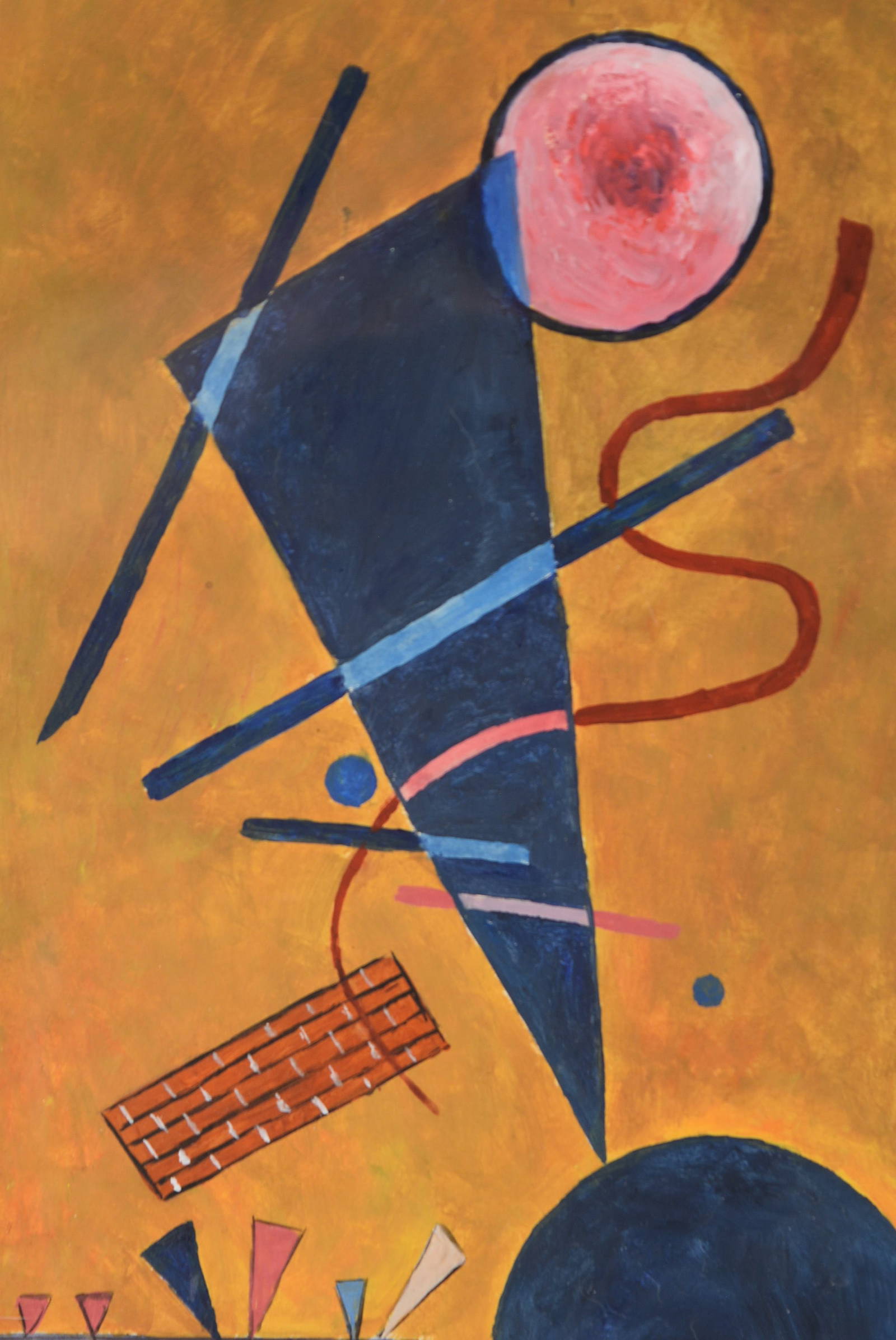 In The Manner Of Kandinsky Beruehrung Auction