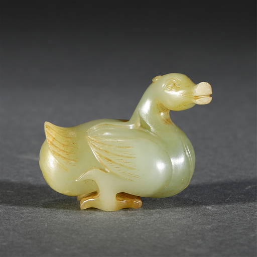 A CHINESE JADE DUCK (#0005) on Feb 12, 2022 | AZP Art Gallery in AZ