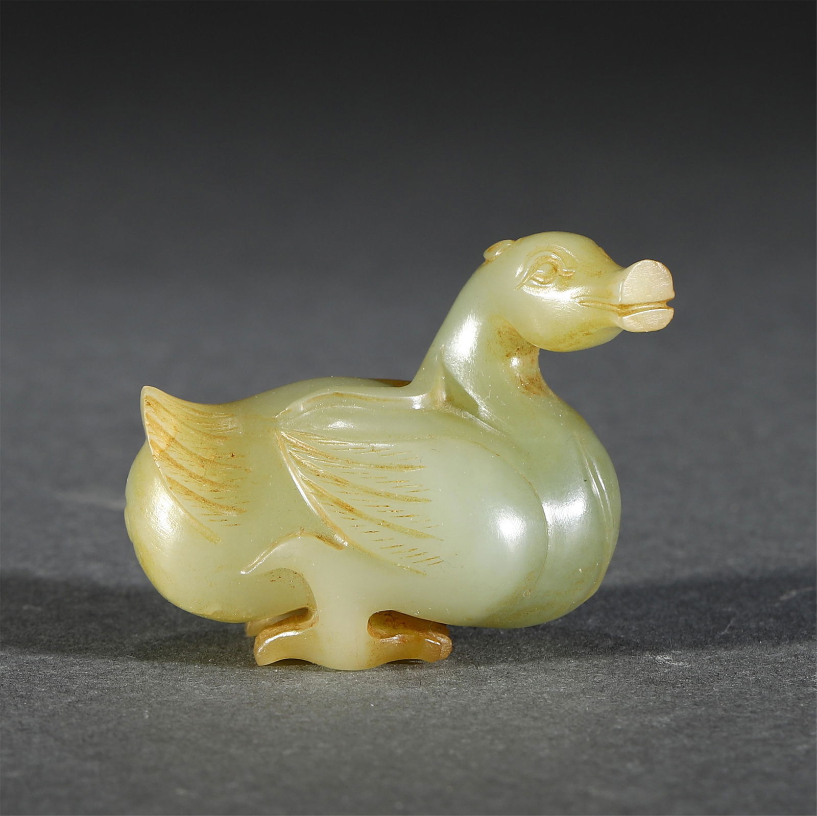 A CHINESE JADE DUCK (#0005) on Feb 12, 2022 | AZP Art Gallery in AZ