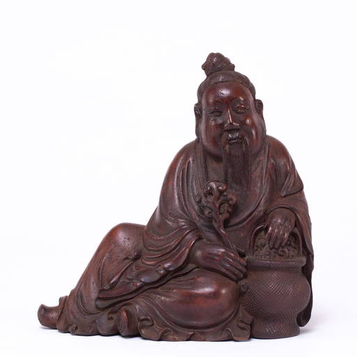 A CHINESE BAMBOO FIGURE ORNAMENTS - Jul 20, 2022 | AZP Art Gallery in AZ