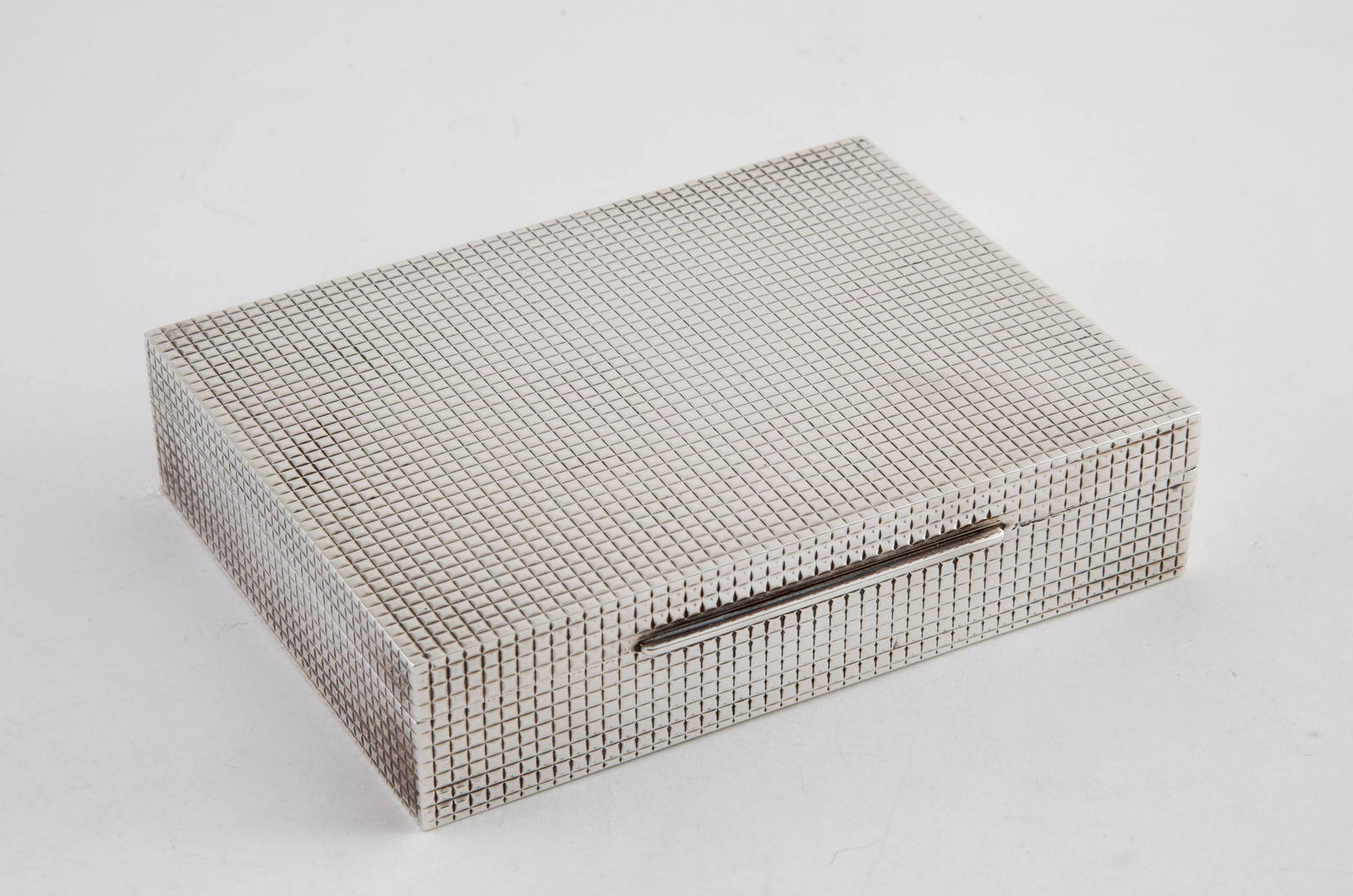 Dunhill & Emil Brenk Sterling Silver Cigarette Box Auction
