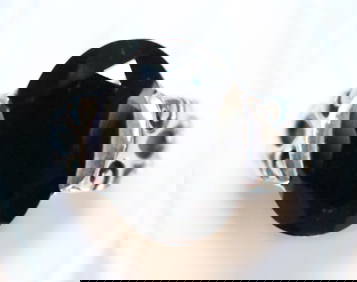 Elise Adoree Designer Sterling Silver Quartz Ring