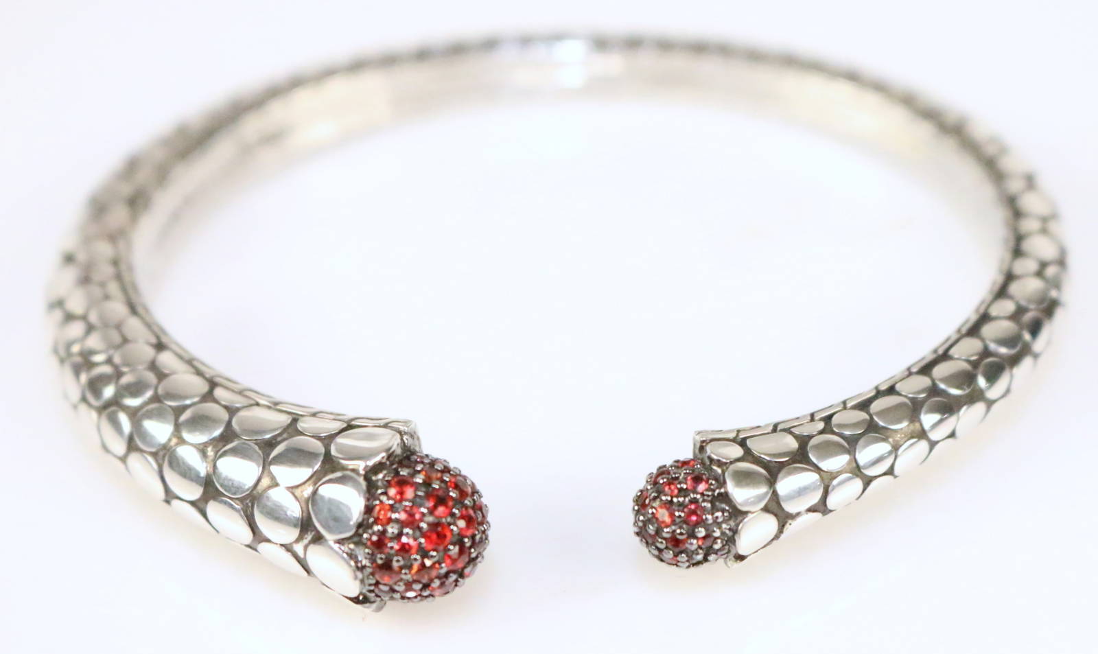 Rare Authentic John Hardy Designer Sterling Silver Garnet Spinel Dot ...