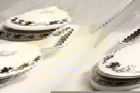 Mikasa Arabella Intaglio Dinnerware Set Lot Of 48 Svc For 8 New ...