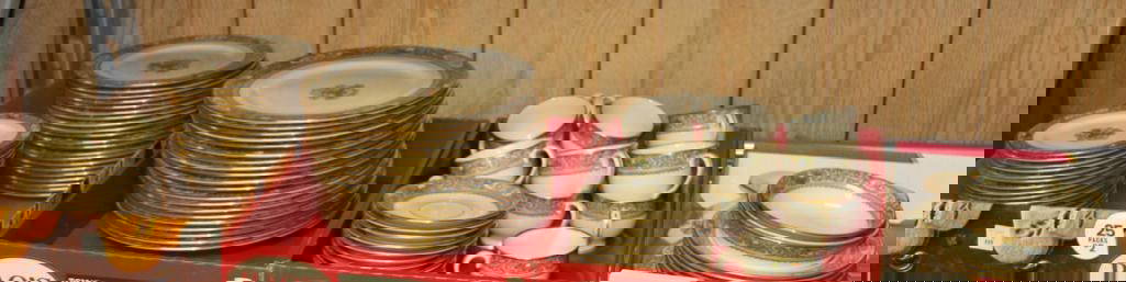 Lot Of 100 Lenox Autumn Presidential Collection Dinnerware Fine ...