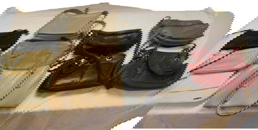 Lot Of 10 Coletta, Liz Claiborne, Amanda Smith Leather Usa, Stone ...