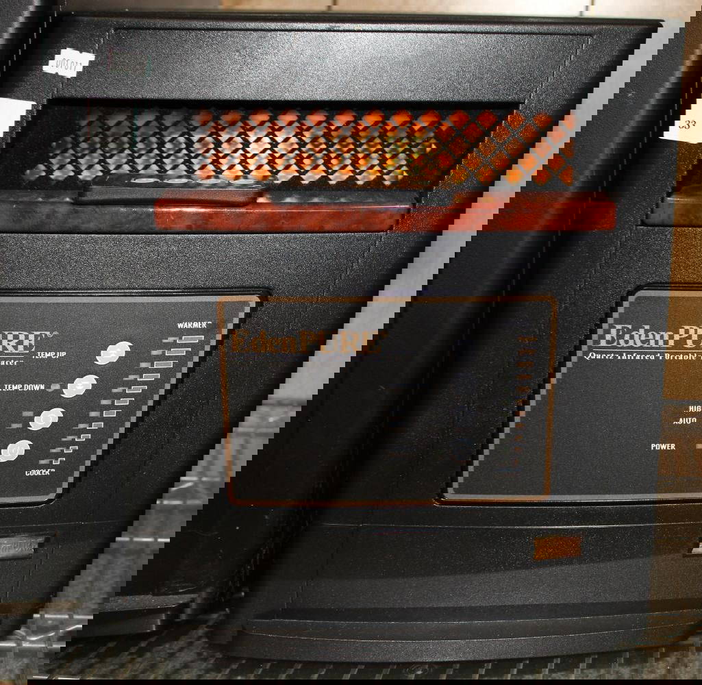 Eden Pure Personal A4887/r/rtl Quartz Infrared Portable Heater With ...