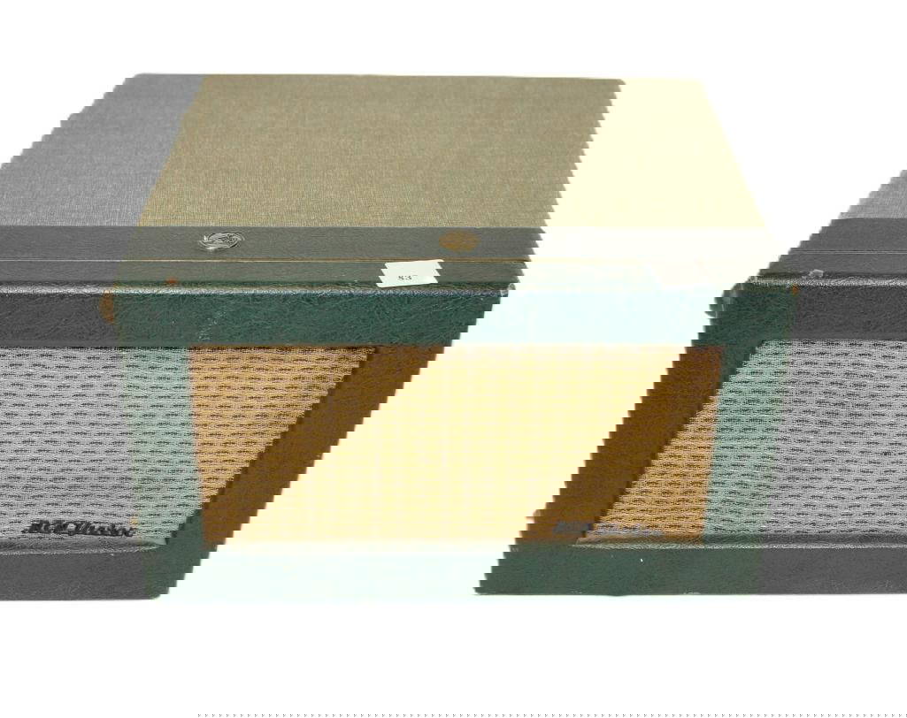 Rca Victor 45 Record Player With Large Box Of 45 Records (various ...