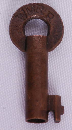 Western Maryland Railroad Slaymaker Switch Lock Key