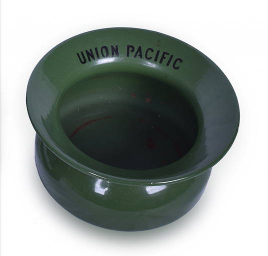 Union Pacific Railroad Spittoon