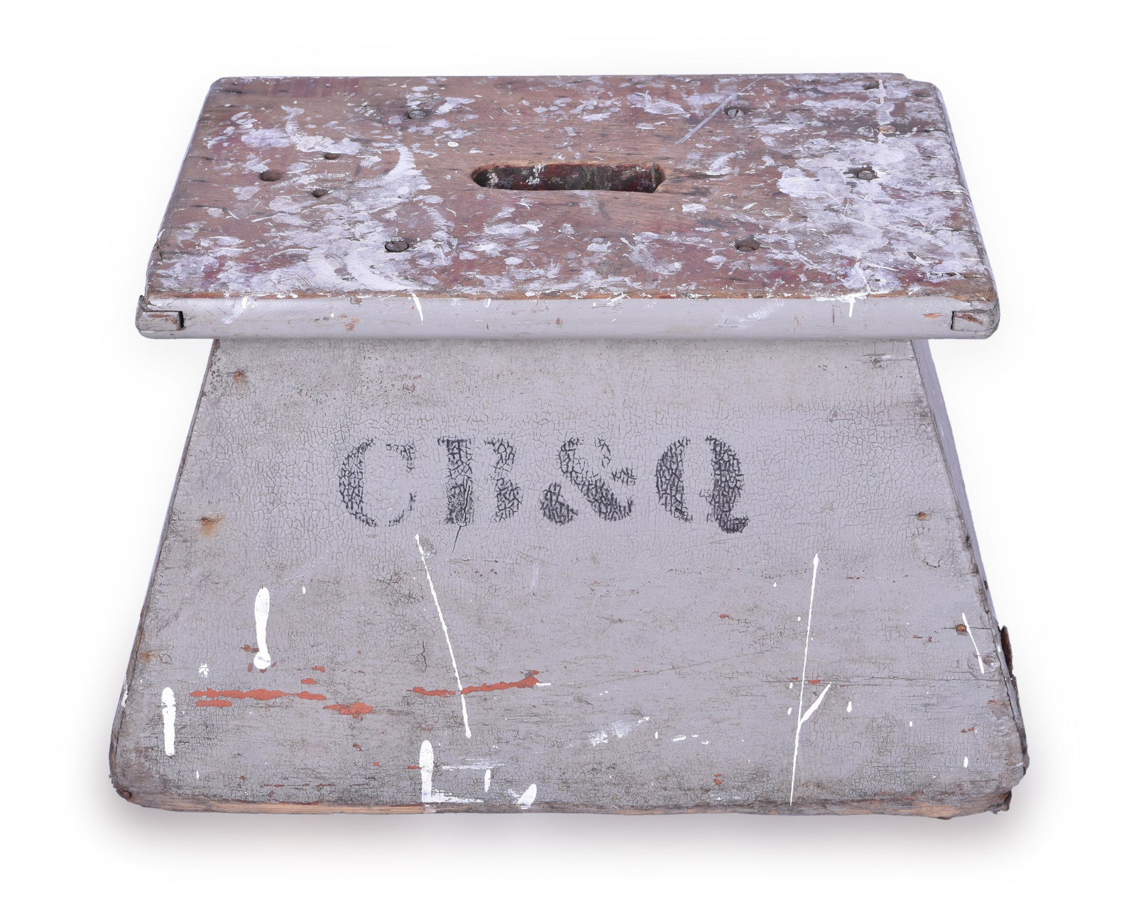 CB&Q / Burlington Railroad Wooden Step Box - Jul 10, 2021 | Rail & Road ...