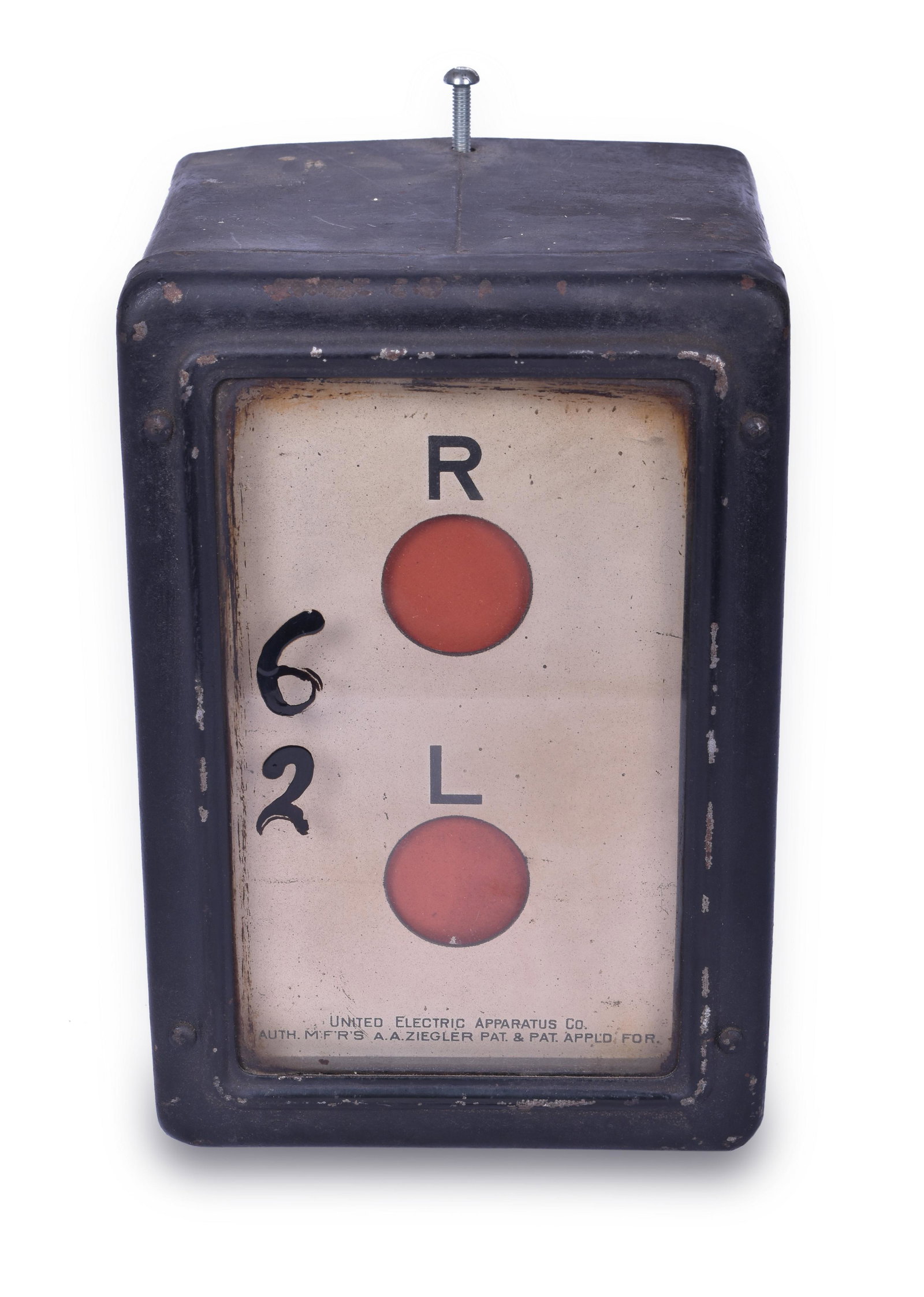 United Electric Apparatus Co. Railroad Signal Indicator