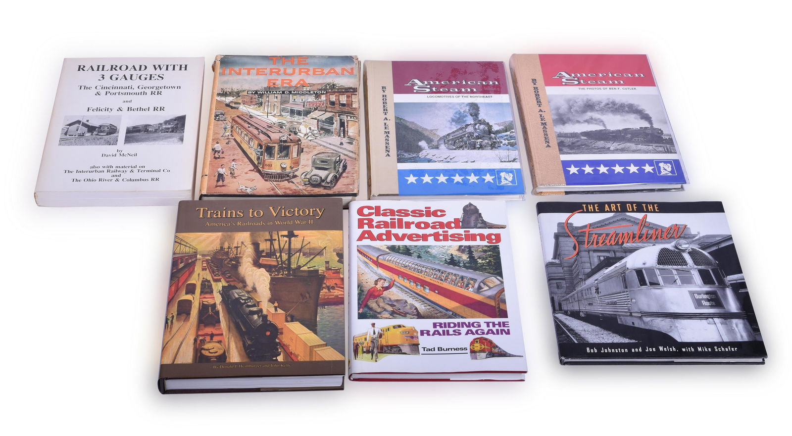 Group of seven Railroad and Interurban Books (#0419) on Jul 10, 2021 ...