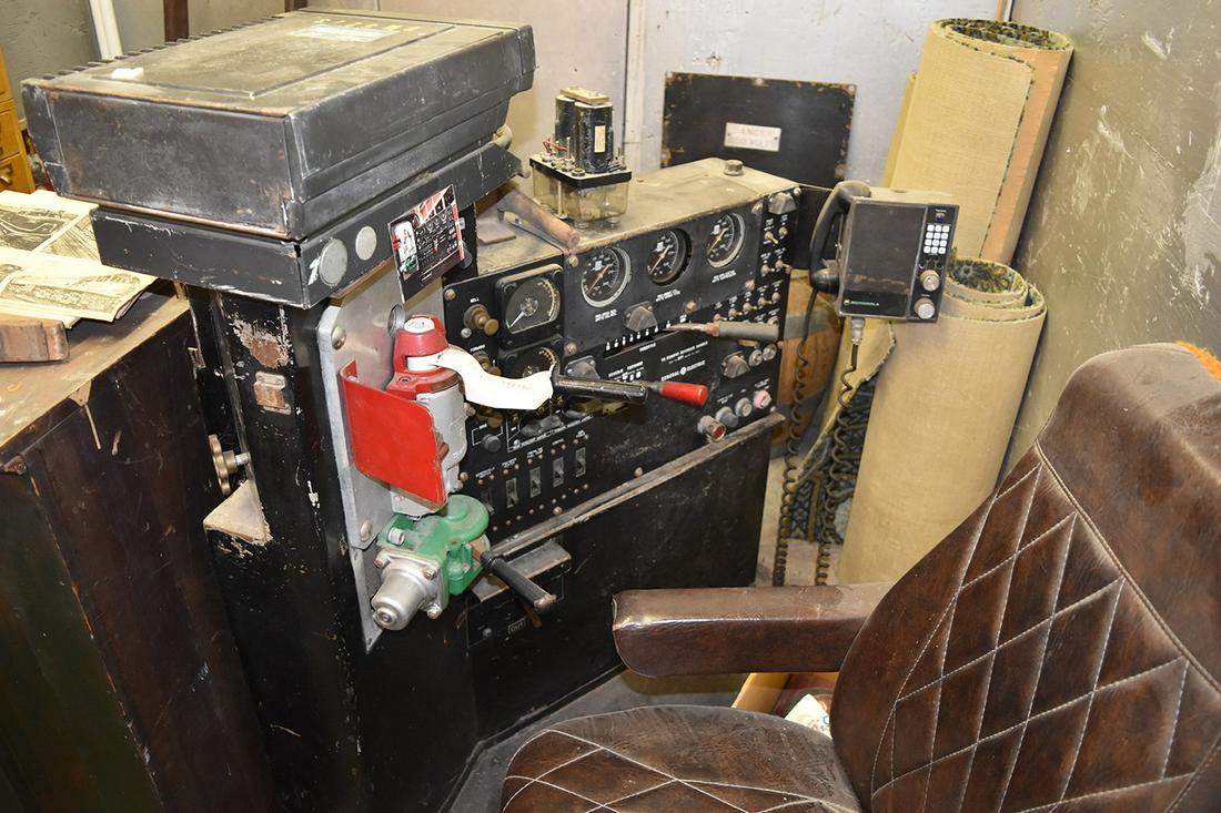 General Electric Railroad Locomotive Control Stand And