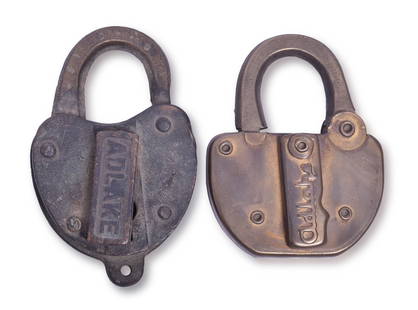Adlake Usy Of O Pat 2040482 Brass Lock And Key