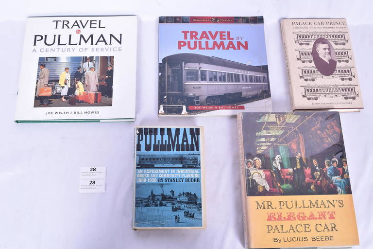 Lot of Five Pullman Railroad Books - Leyendecker, Welsh/Howes, Buder ...