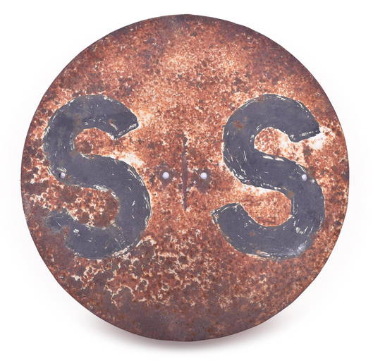 Steel Painted Railroad Spring Switch Sign