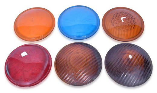 24 Smaller Glass Railroad Signal Lenses