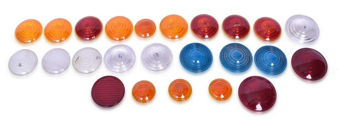 24 Smaller Glass Railroad Signal Lenses