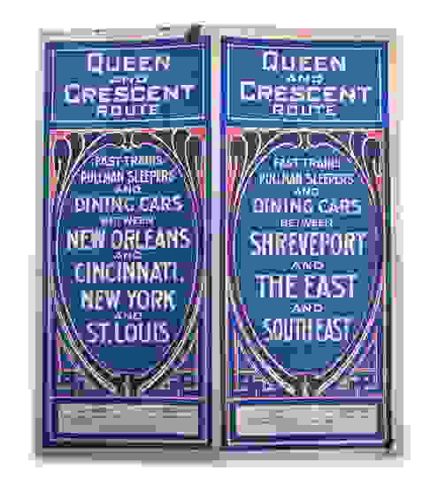 Queen And Crescent Route Timetable - November 1896 Auction