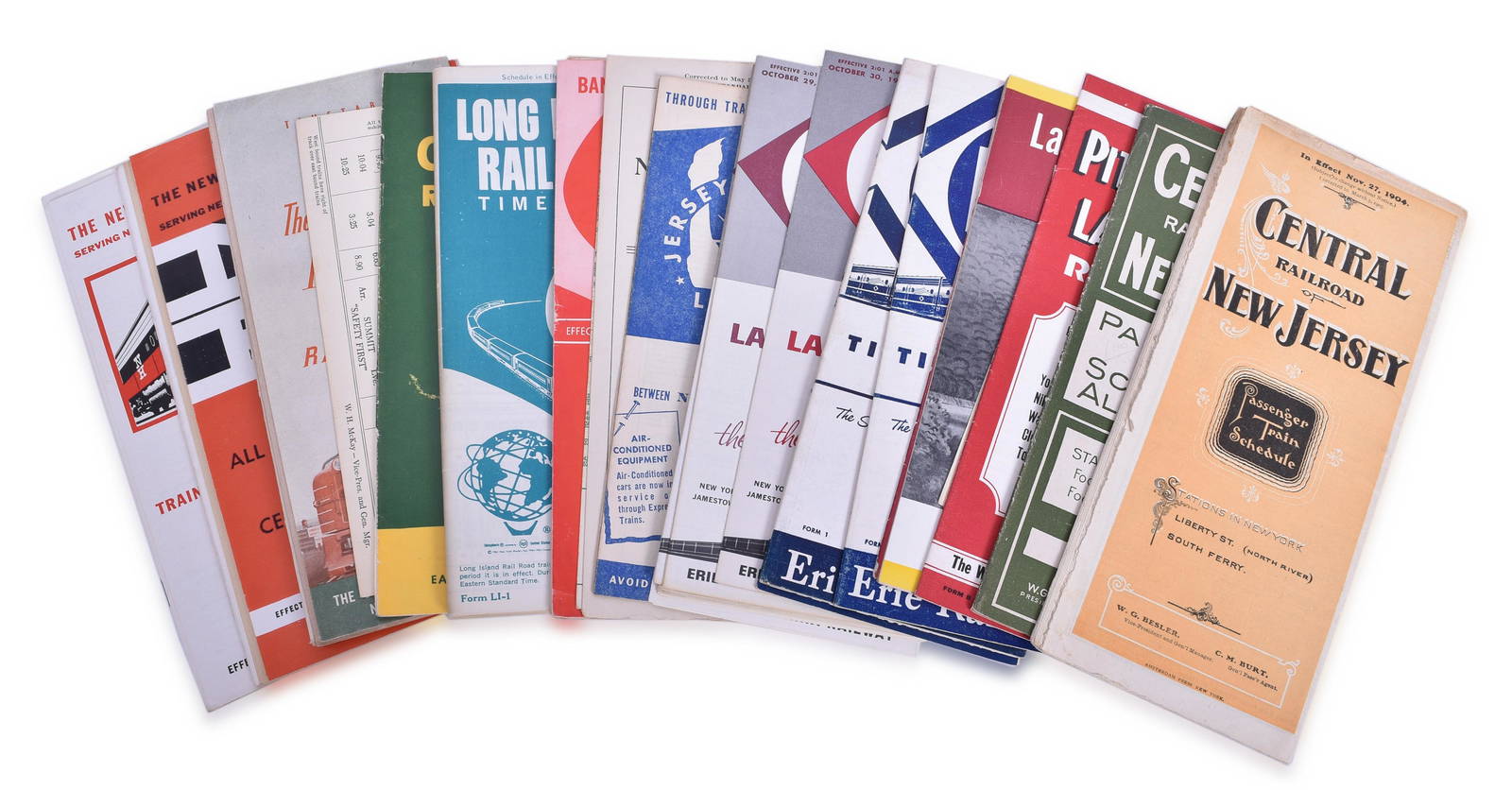 Sixty-six North Eastern Railroad Public And Employee Timetables - 1904 ...