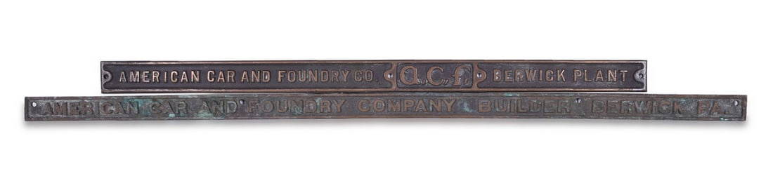 Lima Shay Builders Plate