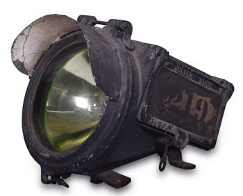 *pennsylvania Railroad Steam Locomotive Headlight