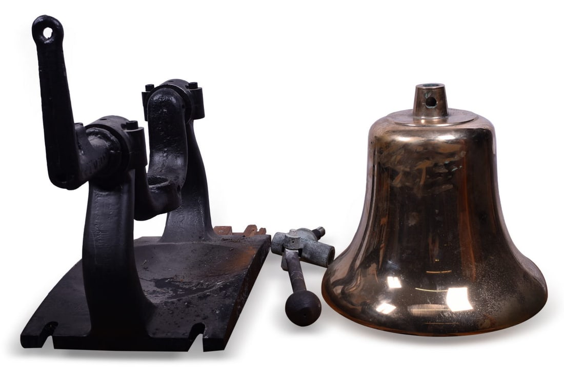 Pennsylvania Railroad 16" Brass Steam Locomotive Bell With Aluminum ...