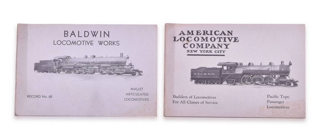 American Locomotive Works And Baldwin Locomotive Works Mallet And 4 6 2 ...