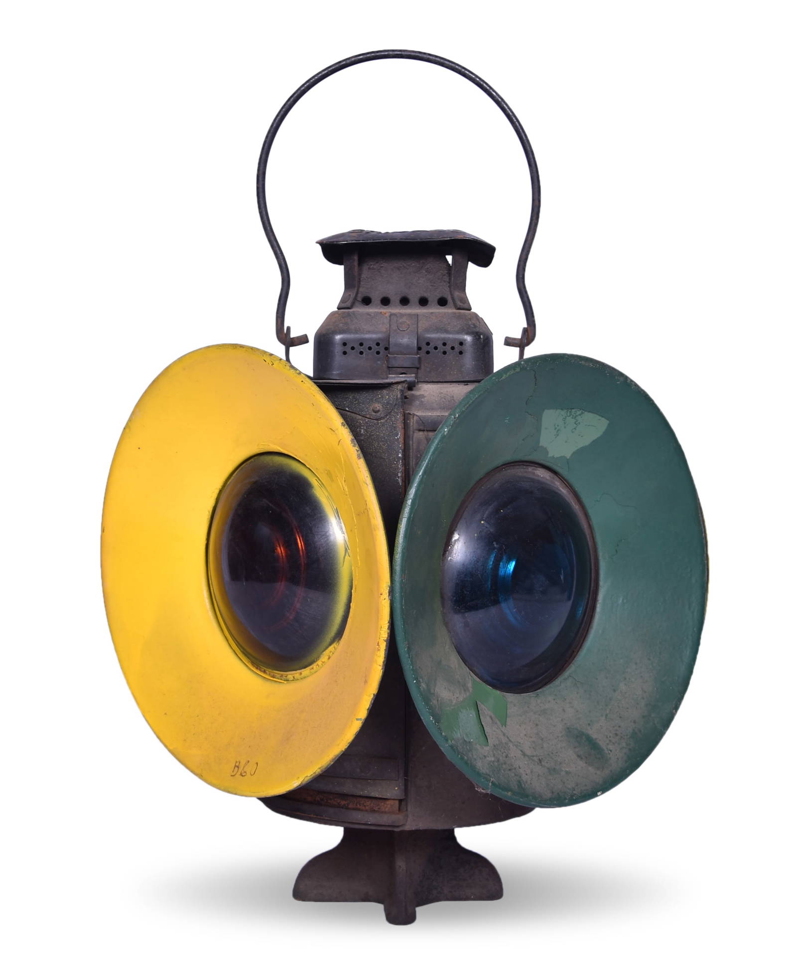 Adams & Westlake Baltimore & Ohio Railroad Switch Lamp W/ Green And ...