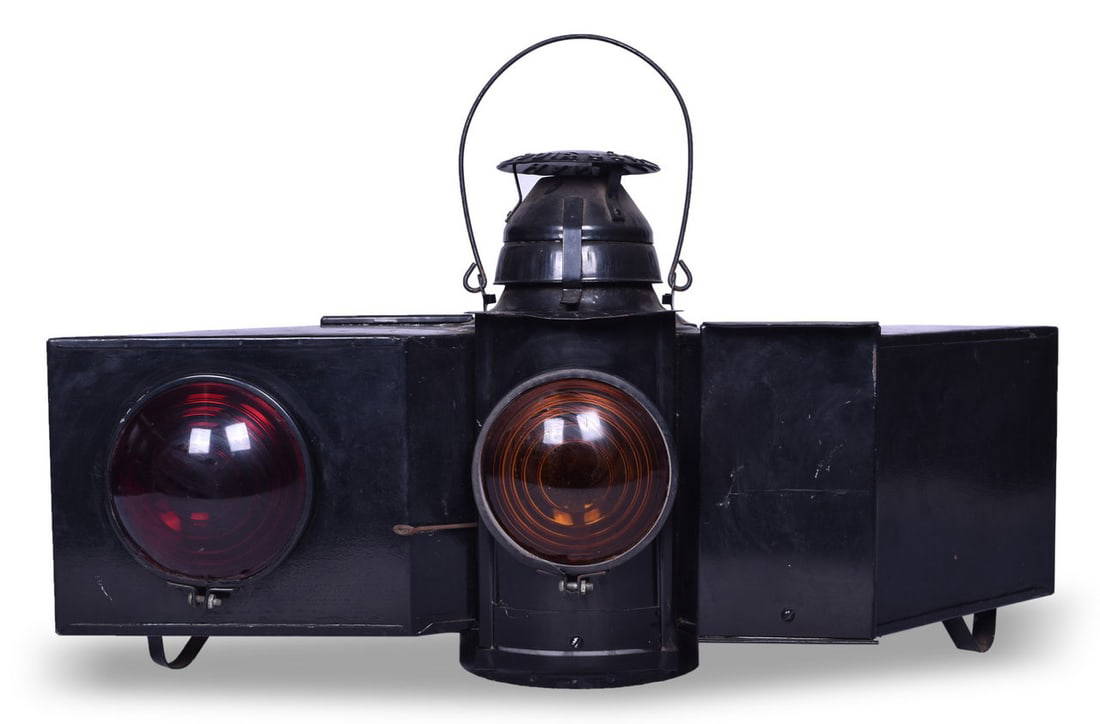 Handlan Block Limit Railroad Lamp Auction