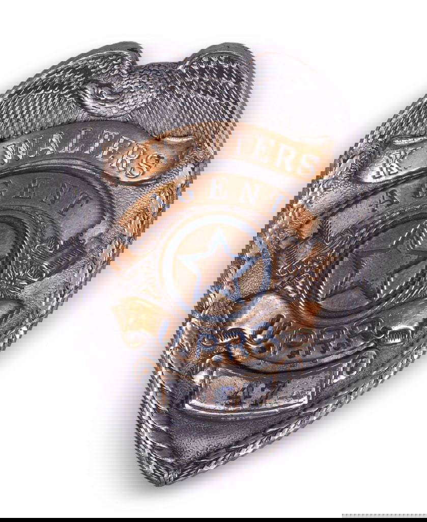 Union Pacific Railroad Police Agent Badge #47 Auction