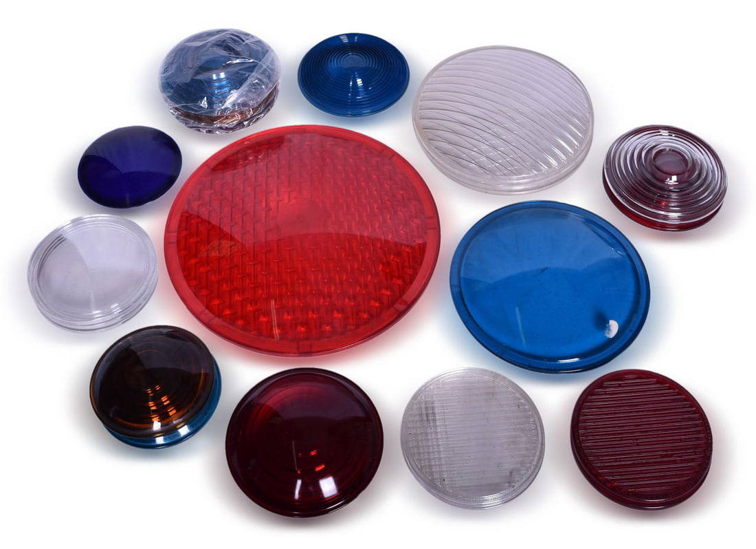 23 Railroad Signal Lenses - Kopp, Grs, And More Auction