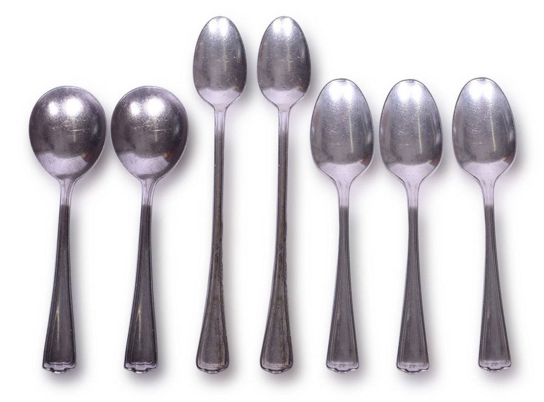 Seven Louisville And Nashville Railroad Cromwell Flatware - Teaspoons ...