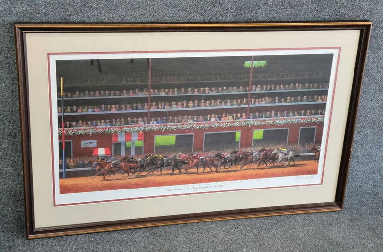 Field Of Dreams Painting Signed Jenness Cortez