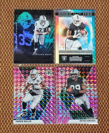 4 Raiders Cards