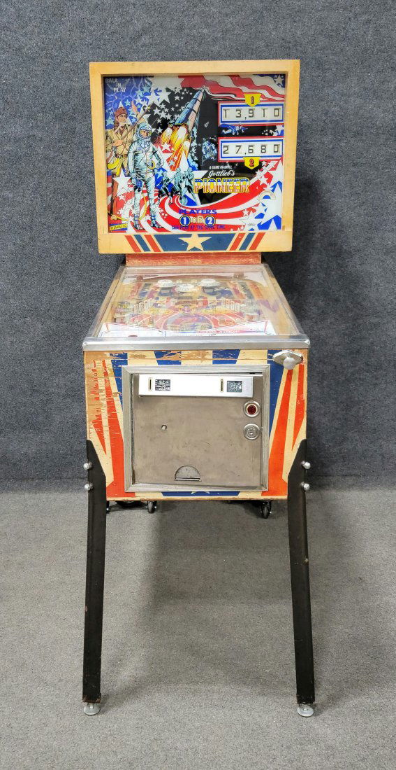 Gottlieb Pioneer Pinball Machine