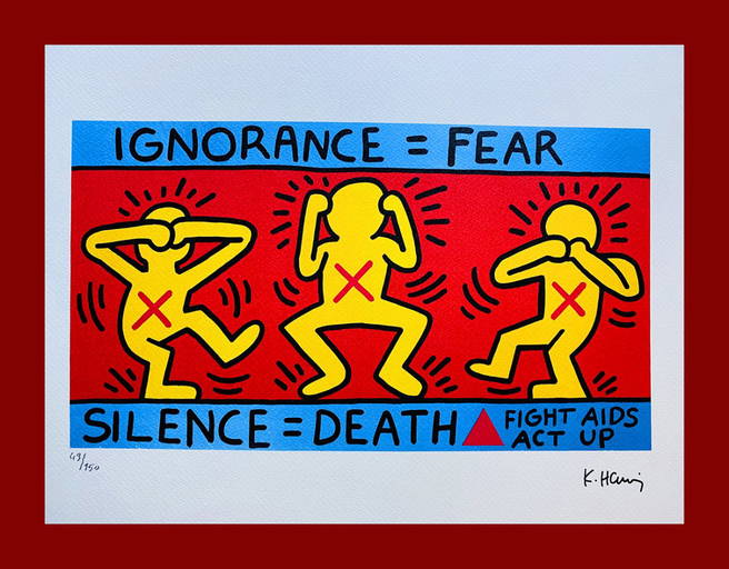Keith Haring Act Up!