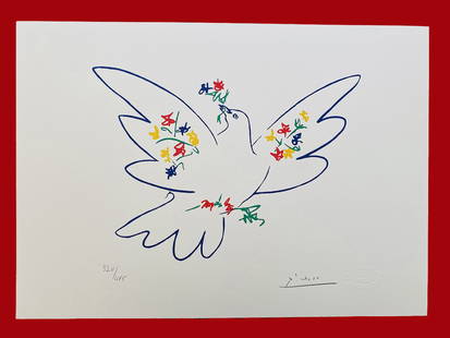 Pablo Picasso, Dove Of Peace