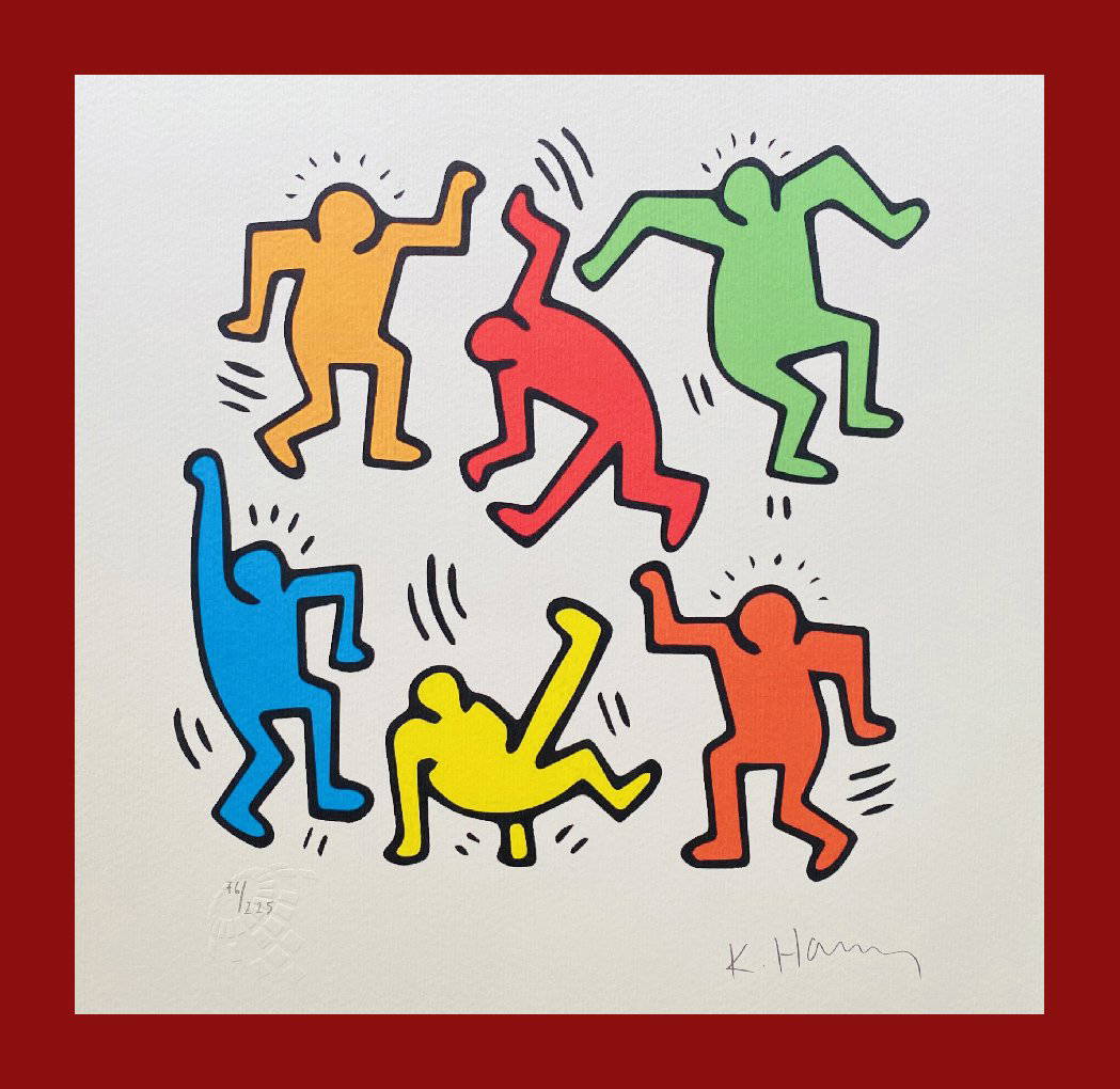 Keith Haring - Dancing Auction