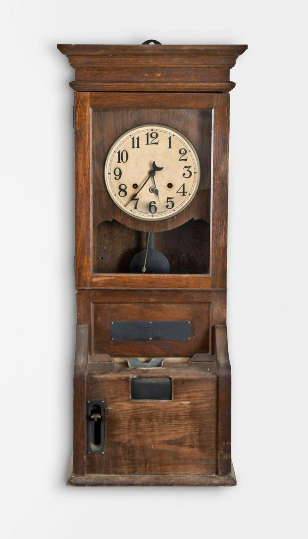 Cincinnati Time Recorder Co., Hanging Punch Card Time