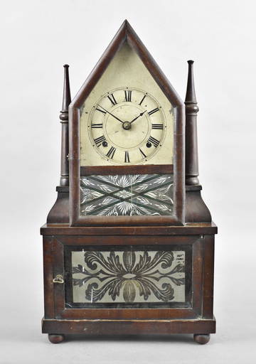 Birge And Fuller 30 Hour Time And Strike Miniature