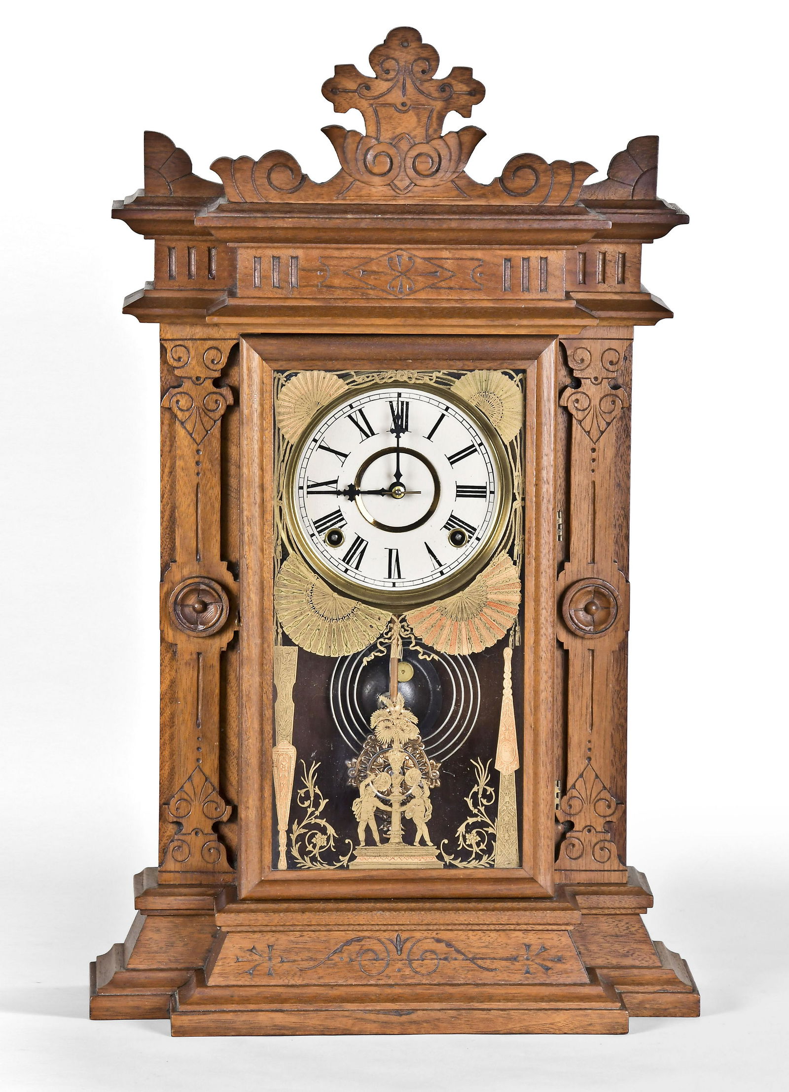 E.n. Welch Mfg. Co. Liszt Shelf Clock