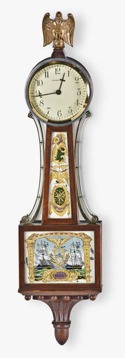 Waltham Watch Co. miniature banjo clock for Tiffany & Co. (#0365) on ...