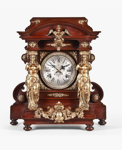 Ansonia Clock Co. Senator Cabinet Clock