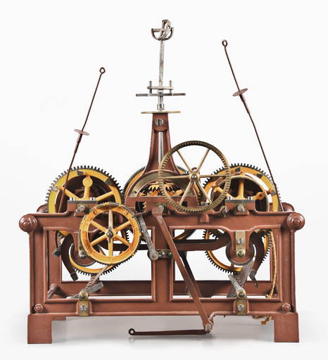 Emil Schauer Austrian Three Train Tower Clock
