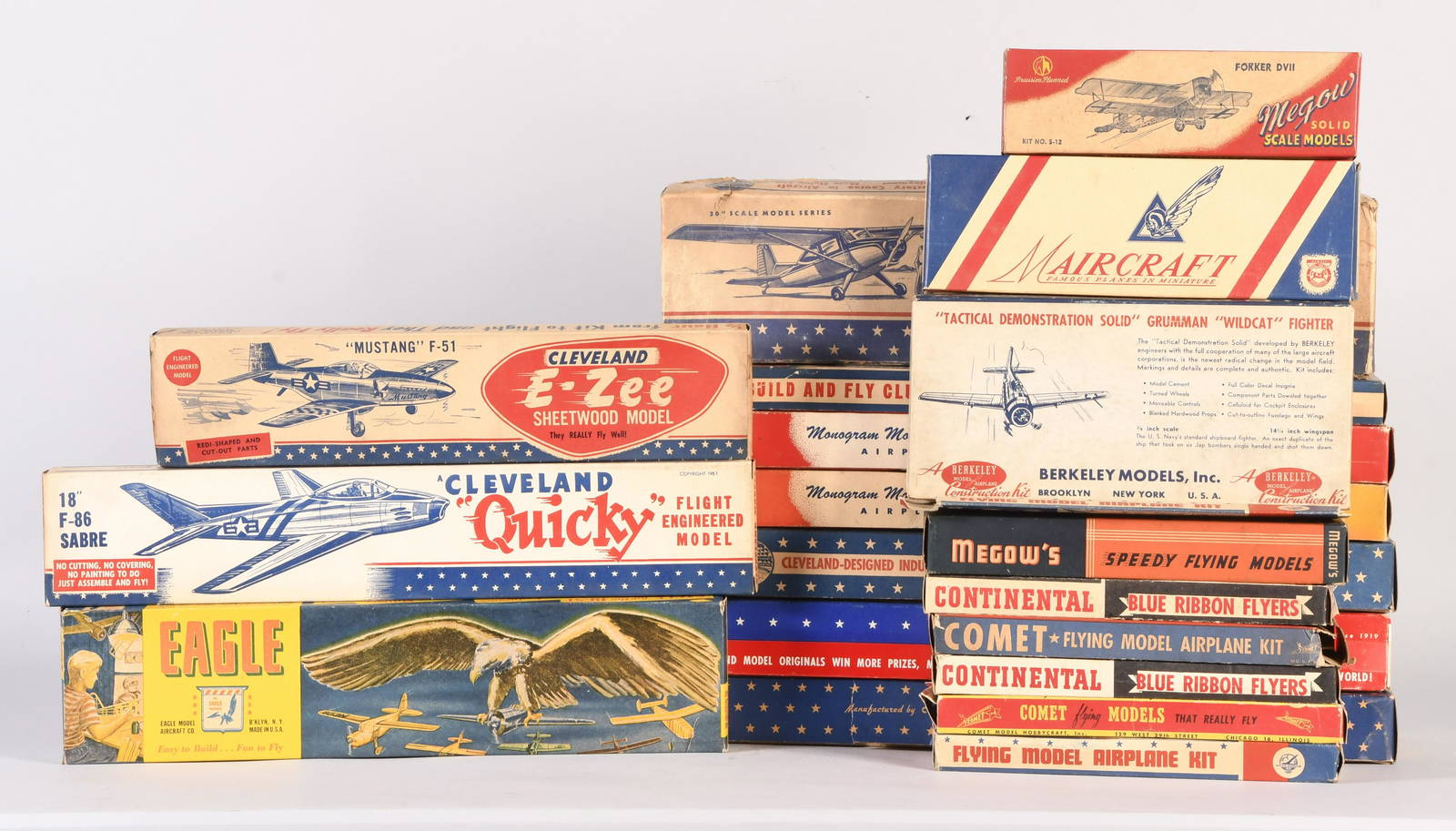 Lot Of Vintage Model Planes Auction