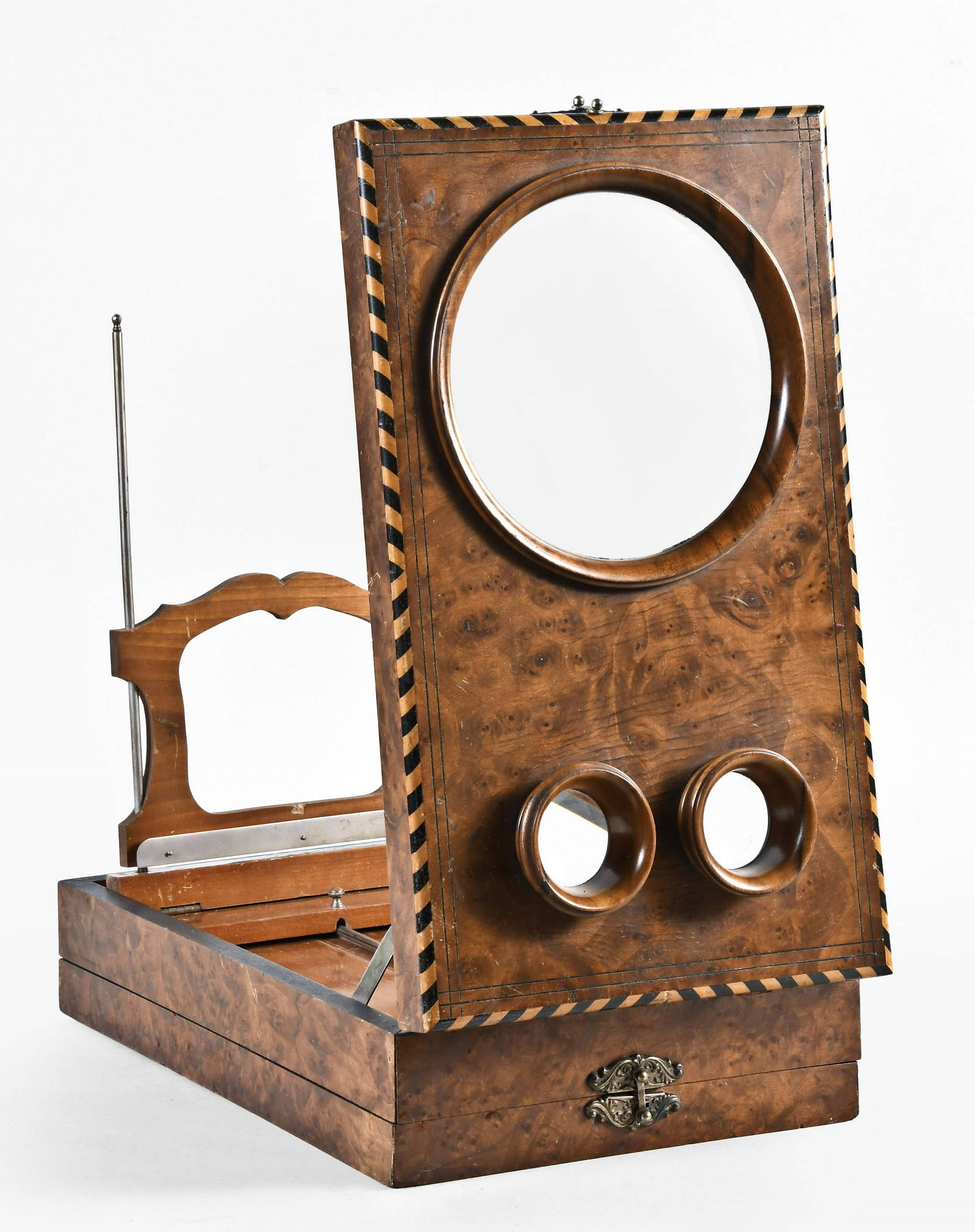 A Good 19th Century Table Top Stereo Graphoscope Auction